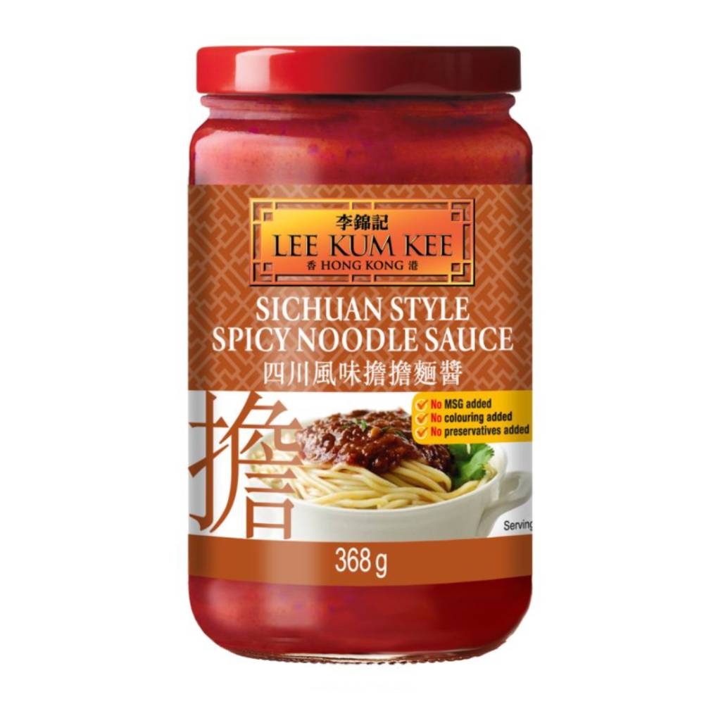 Sos pentru noodles, in stil Sichuan, 368g, LKK – Asian Mart